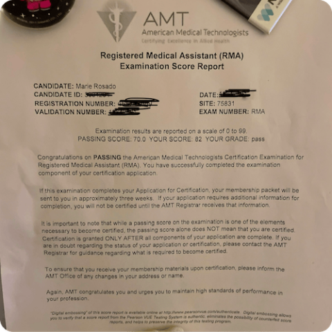 Take a Free AMT RMA Practice Test | Smarter MA