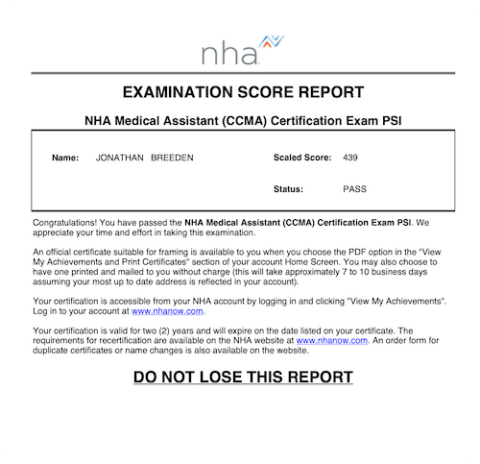 NHA CCMA Certification: Everything You Need to Know